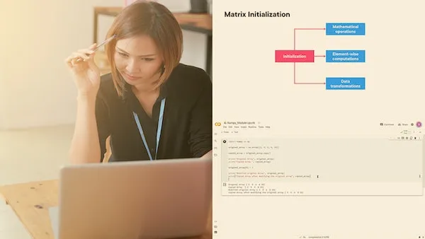 Pluralsight 使用 Numpy 对数组进行高级操作 Advanced Operations On Arrays With Numpy 个人学习笔记