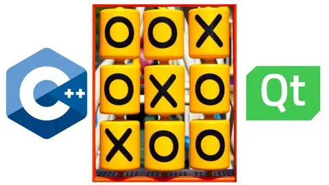 [Udemy]使用 AI 的井字棋游戏 - 完整的 Qt C++ 游戏课程 | Tic-Tac-Toe Game with AI - The ...